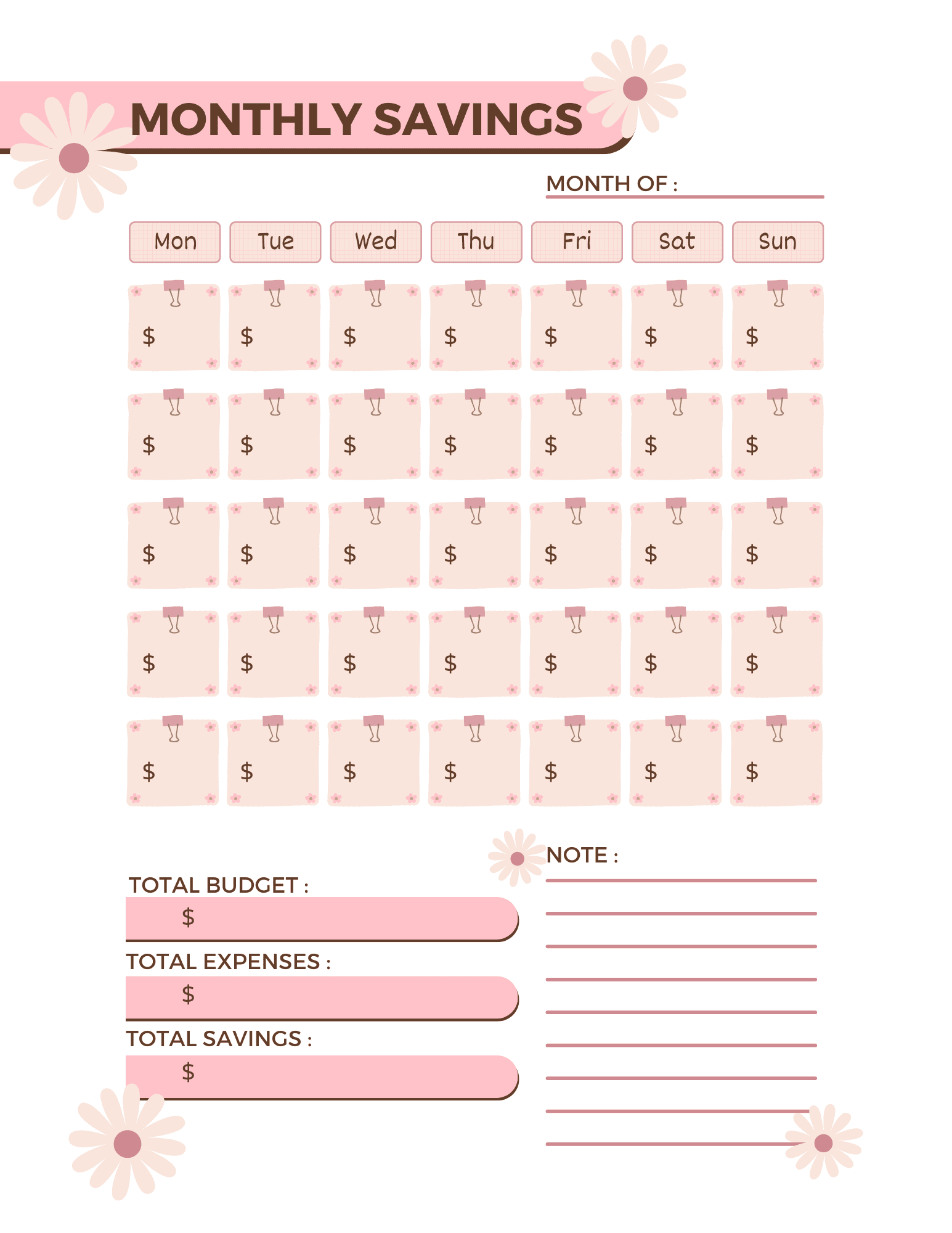 Free Savings Challenge Printable 2024 – Your Ultimate Guide to Smart Saving